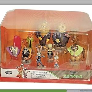 Disney | Toys | Disney Store Exclusive Zootopia Deluxe Figurines | Poshmark